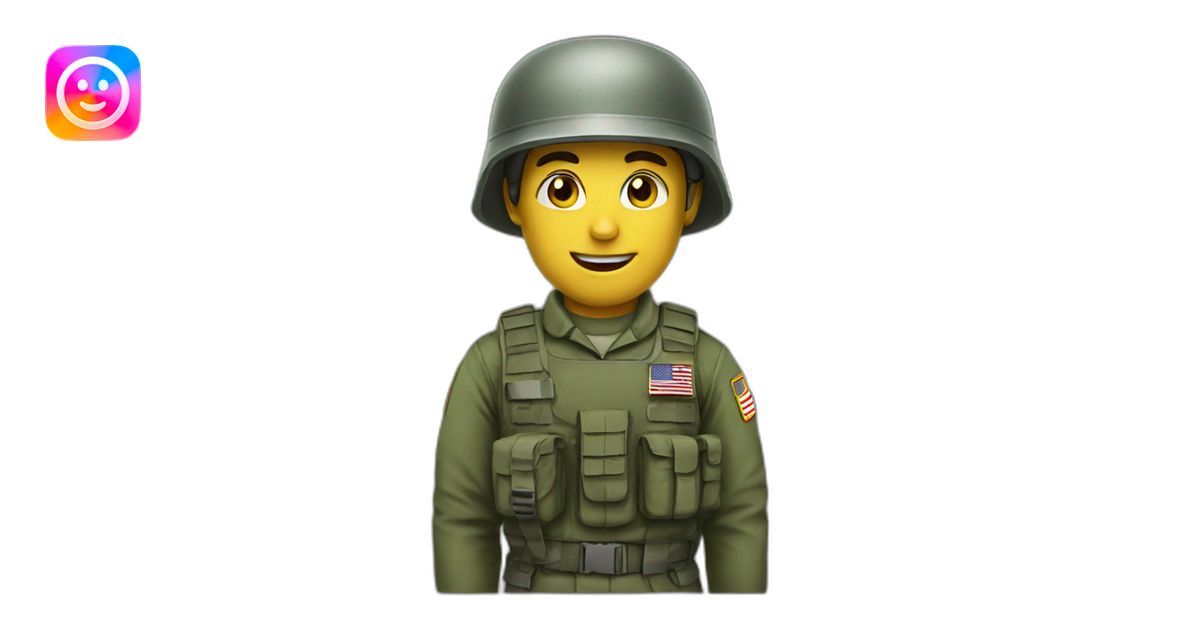 Military emoji | AI Emoji Generator