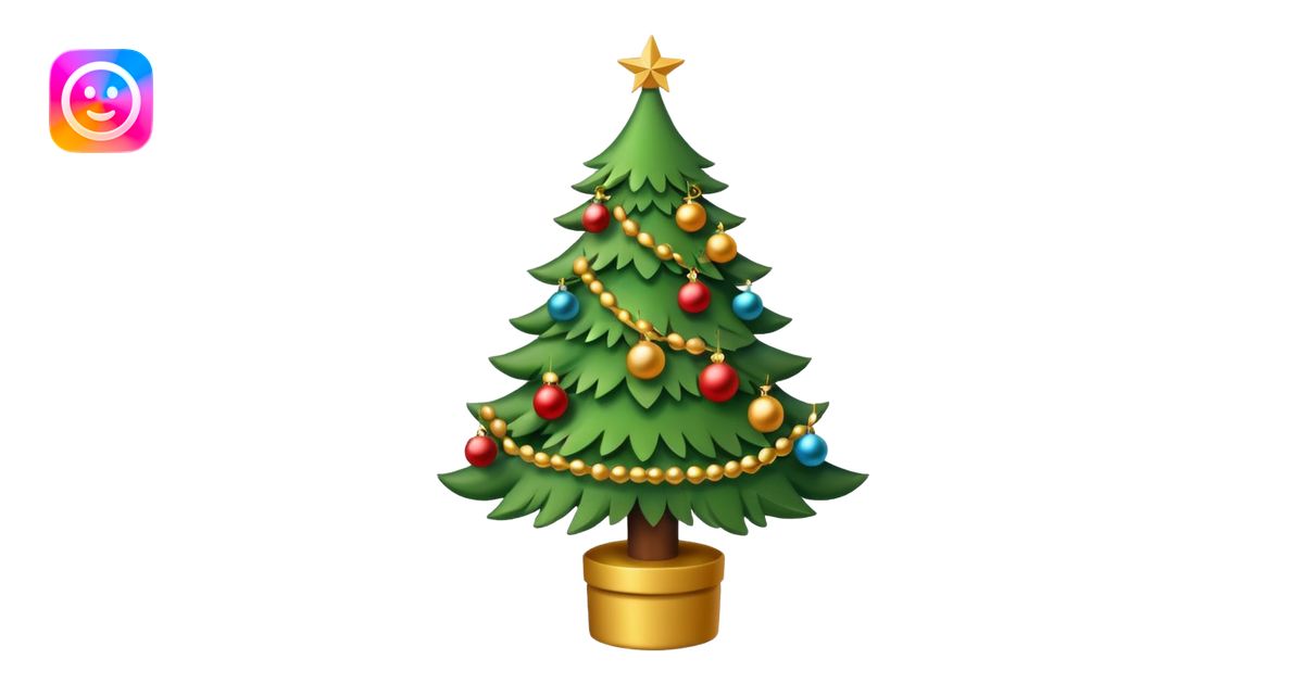 christmas tree emoji | AI Emoji Generator