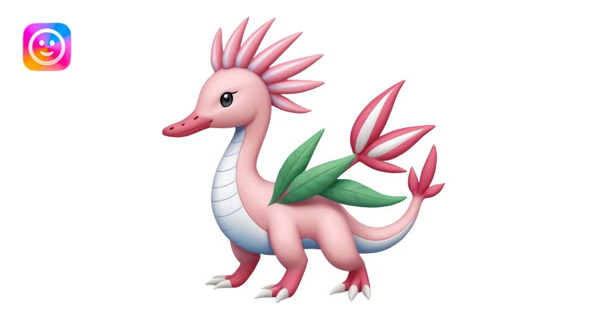 Tropical Pastel Glorious Mezprit-Milotic-Shaymin-Palkia-Pokémon-fusion ...