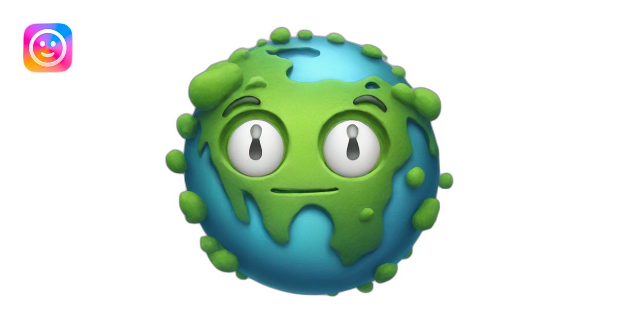 geothermal earth creature emoji | AI Emoji Generator