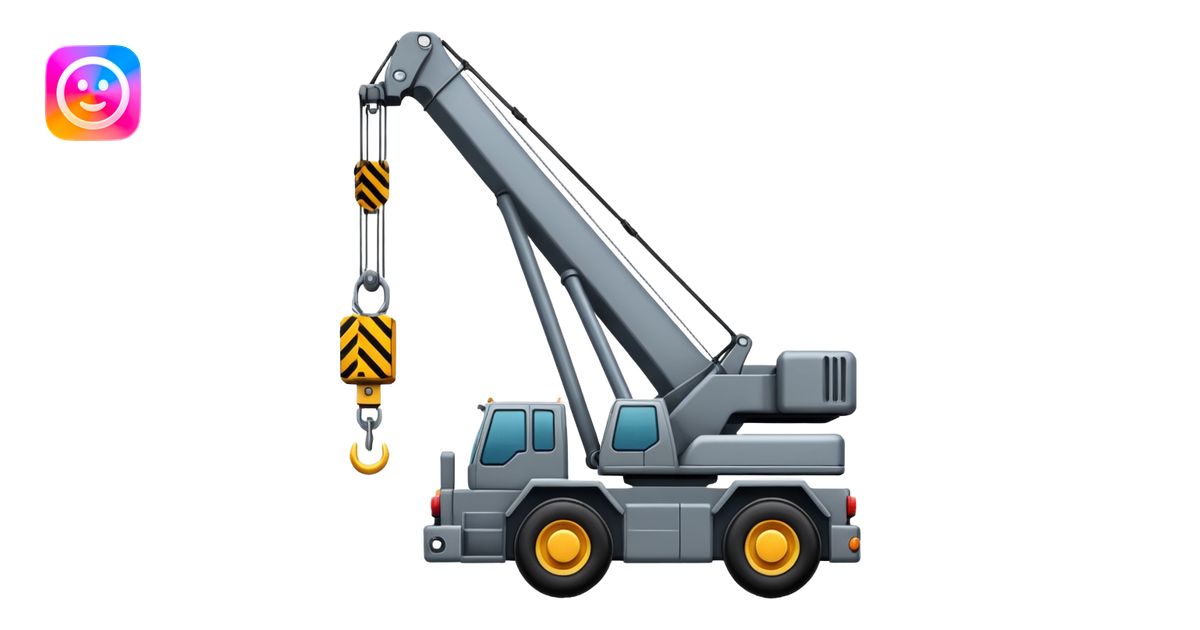 mobile crane emoji | AI Emoji Generator