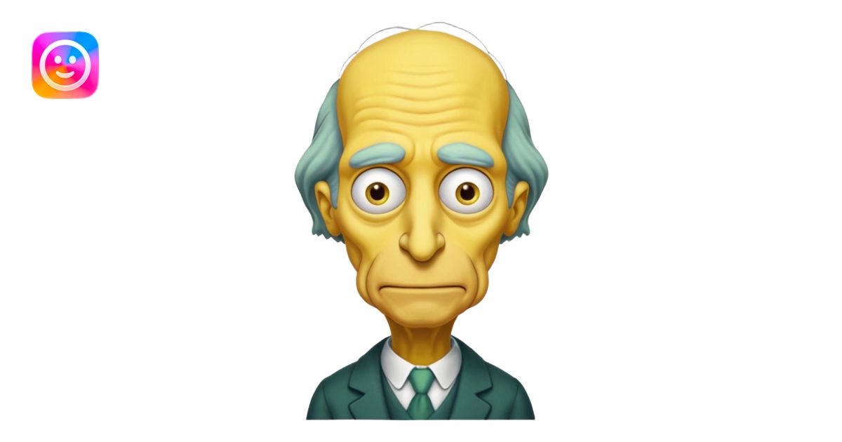 Mr. Burns, simpson, yellow skin tone, very very very long nose ...