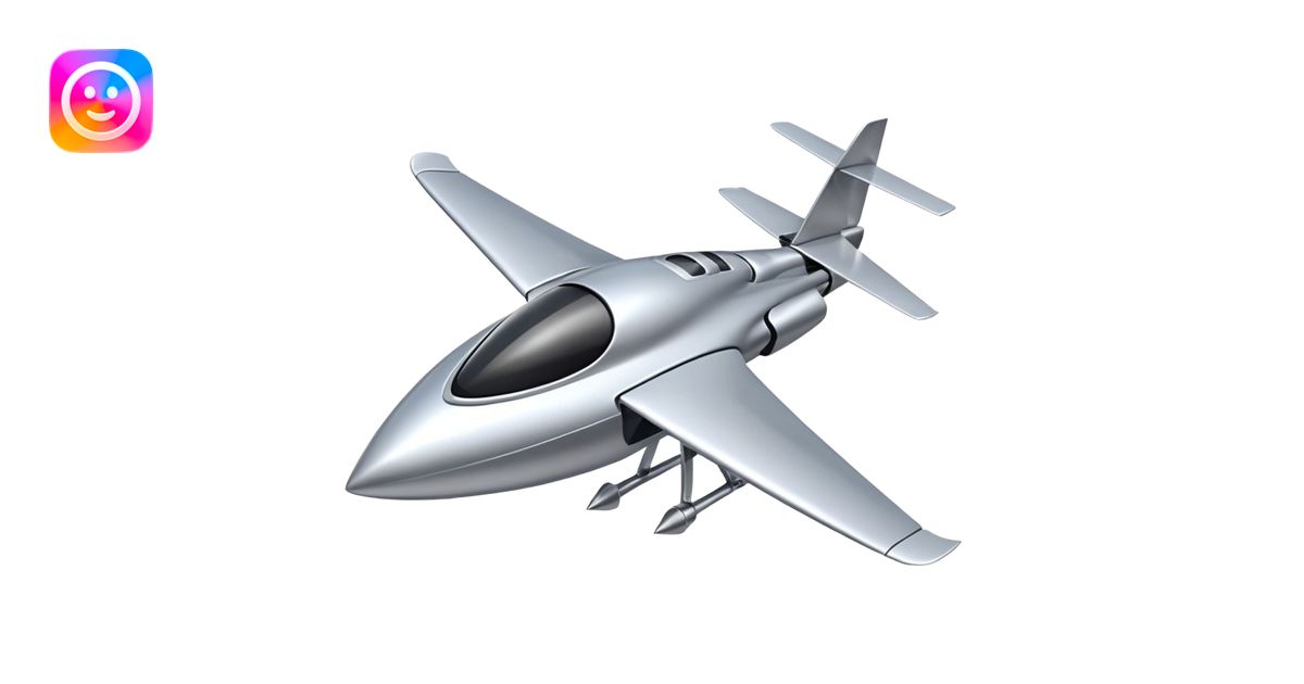 Propeller Craft – Small flying craft with spinning blades emoji | AI ...