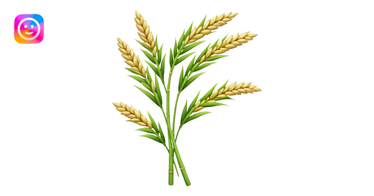 rice stalk emoji | AI Emoji Generator