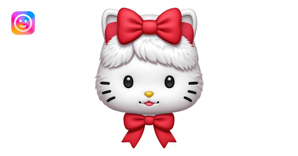 Hello Kitty emoji | AI Emoji Generator