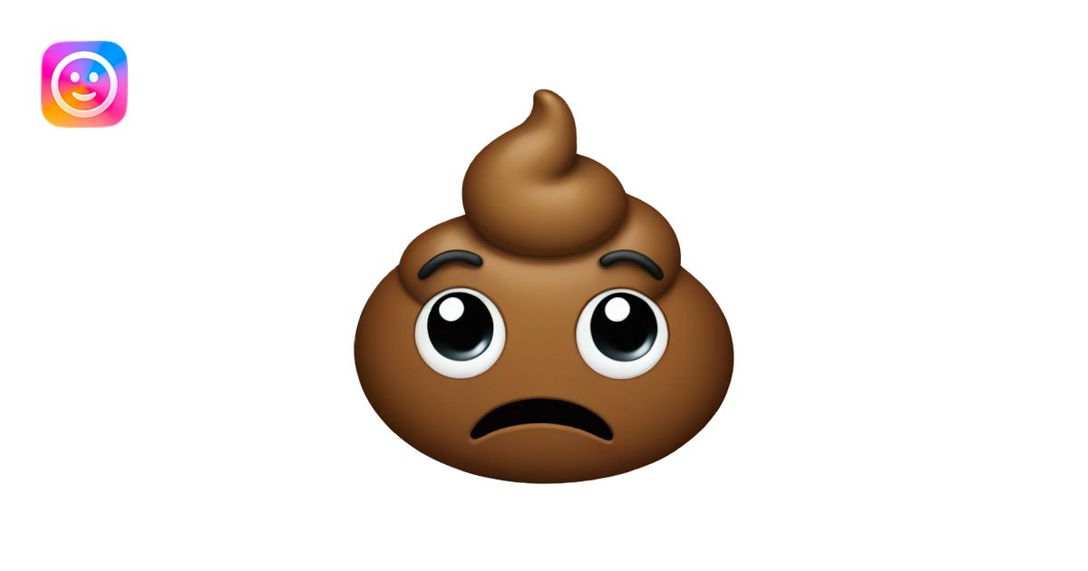Poop emoji emoji | AI Emoji Generator