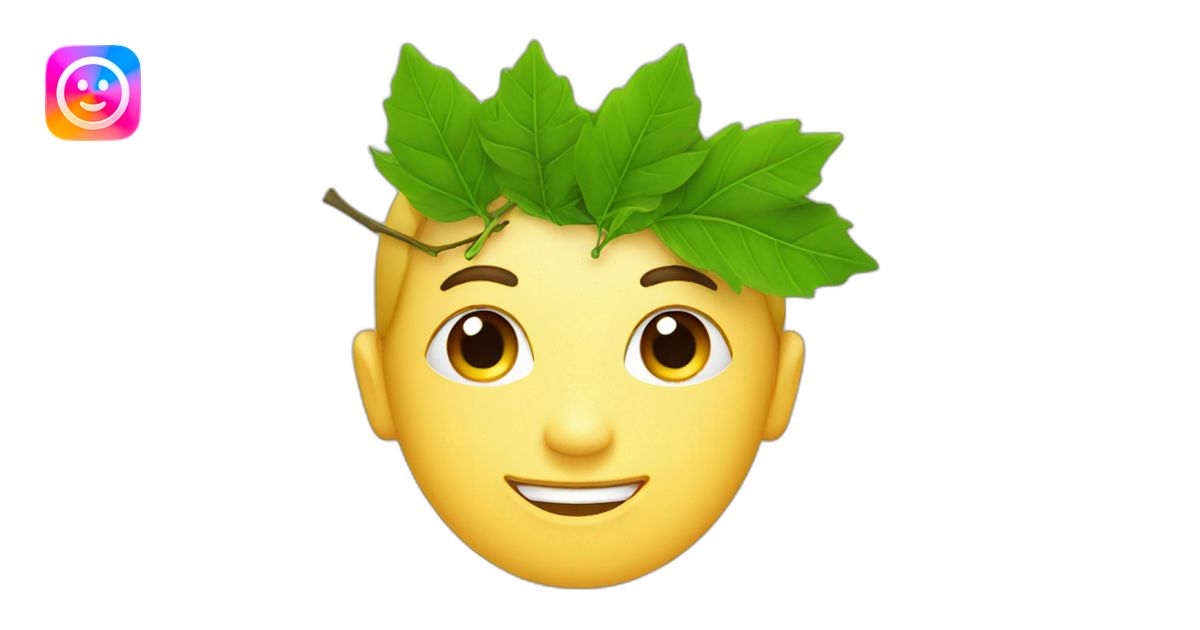 green leaves emoji | AI Emoji Generator
