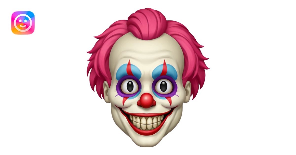 skeleton clown emoji | AI Emoji Generator