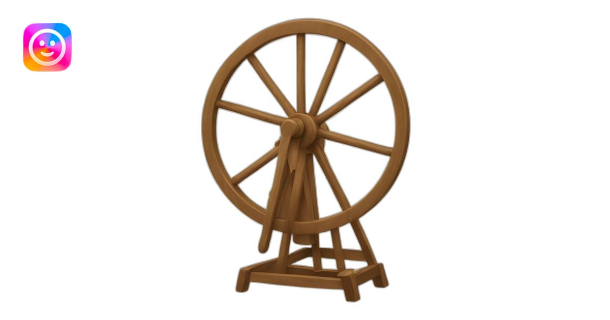 Spinning wheel emoji | AI Emoji Generator