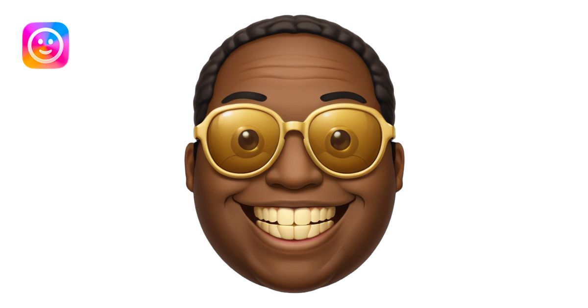 The character Big Worm from the movie Friday emoji | AI Emoji Generator