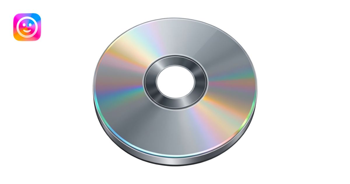 mac os compact disc emoji | AI Emoji Generator
