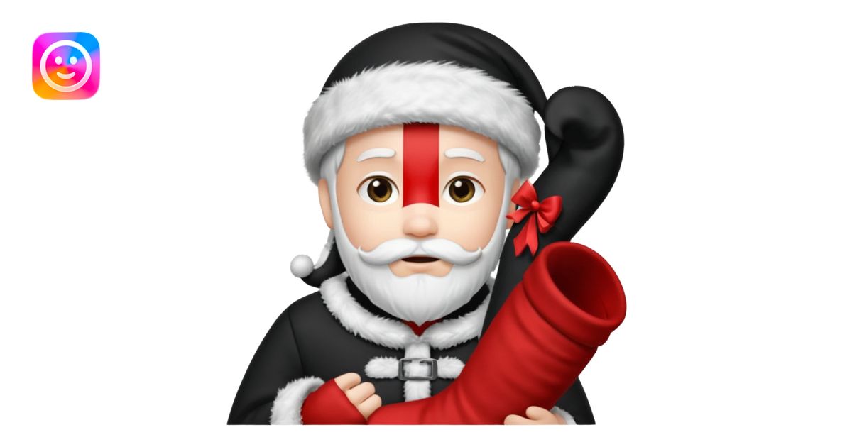 Emo Christmas emoji | AI Emoji Generator