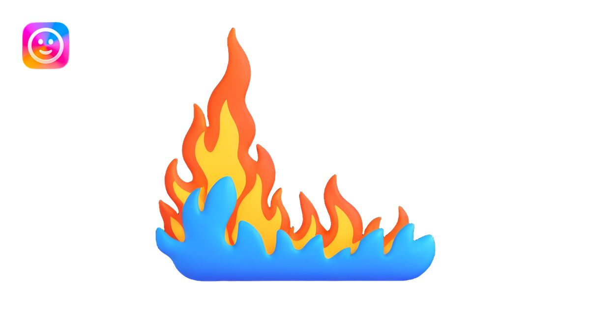 stretched fire streak emoji | AI Emoji Generator