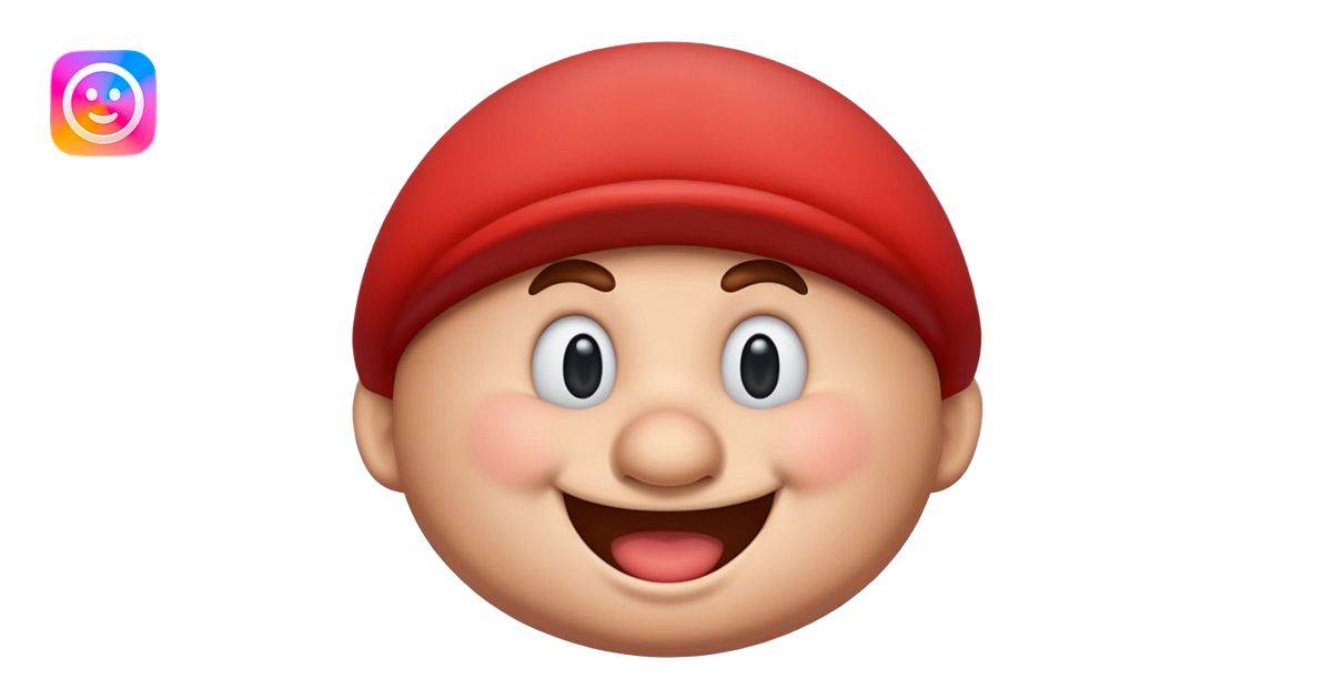 mario mooning emoji | AI Emoji Generator