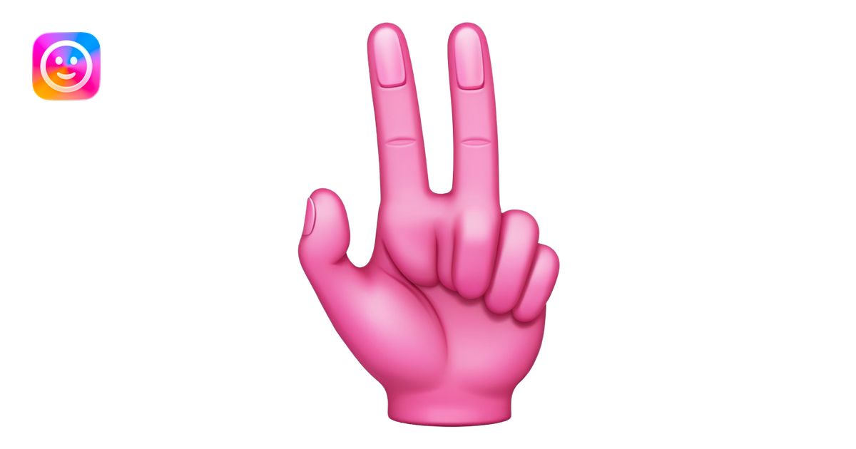 pink middle finger emoji emoji | AI Emoji Generator
