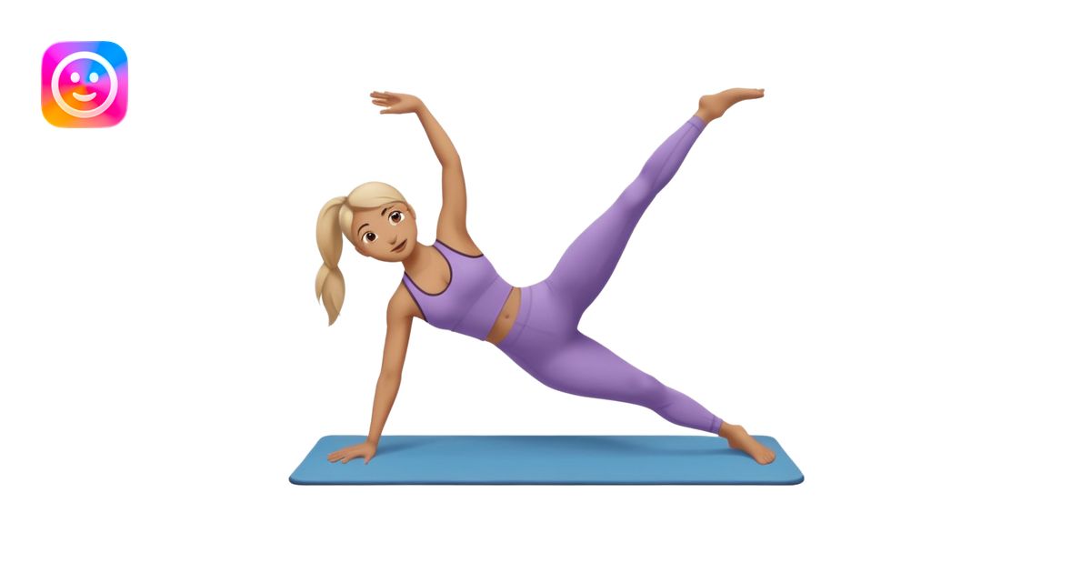 Mat pilates emoji | AI Emoji Generator