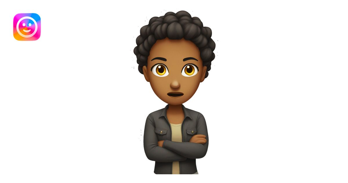 She Angry But Dad Love She emoji | AI Emoji Generator