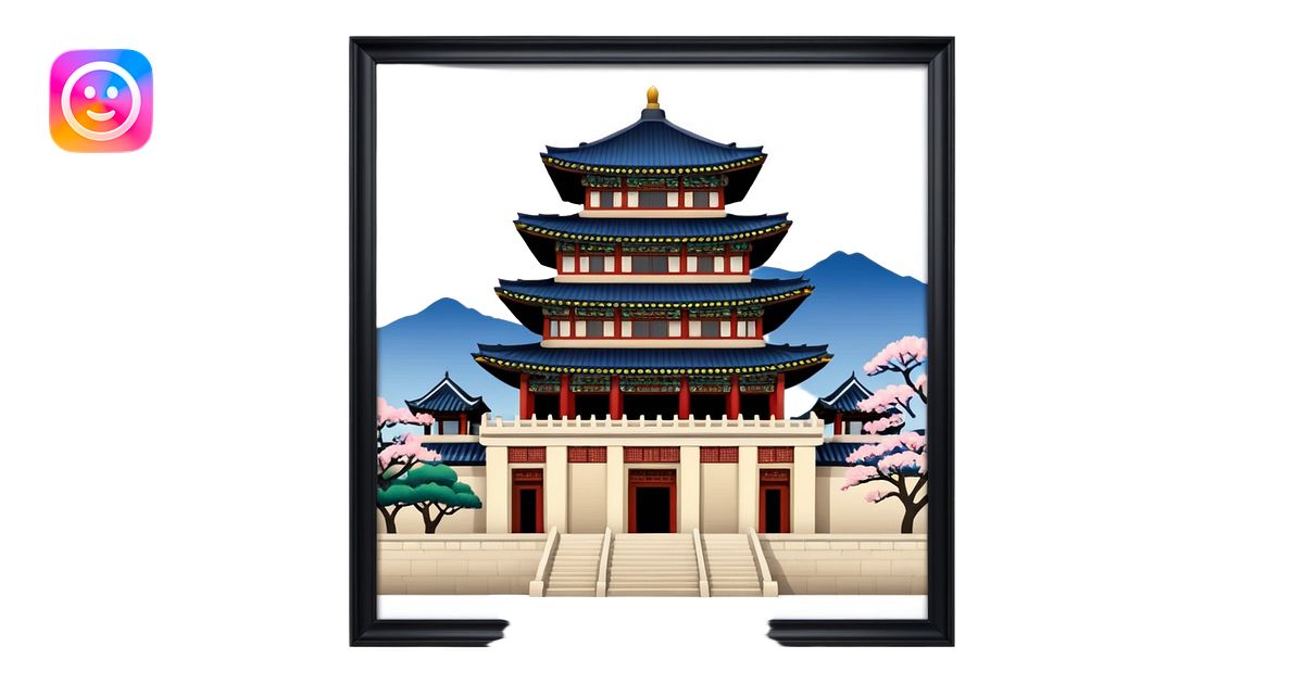 Seoul palace emoji | AI Emoji Generator