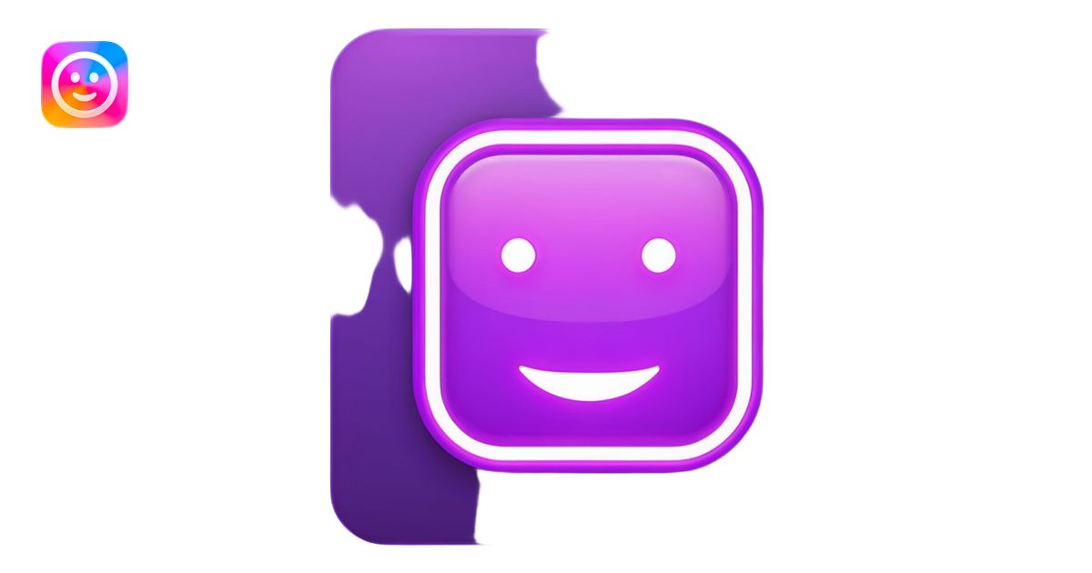 The word "banger" in purple emoji | AI Emoji Generator