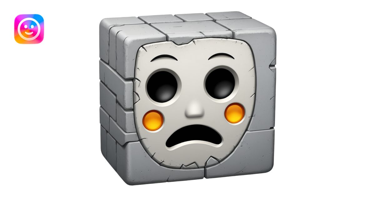 Cinder Block emoji | AI Emoji Generator