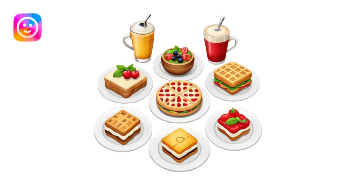 cafe food emoji | AI Emoji Generator