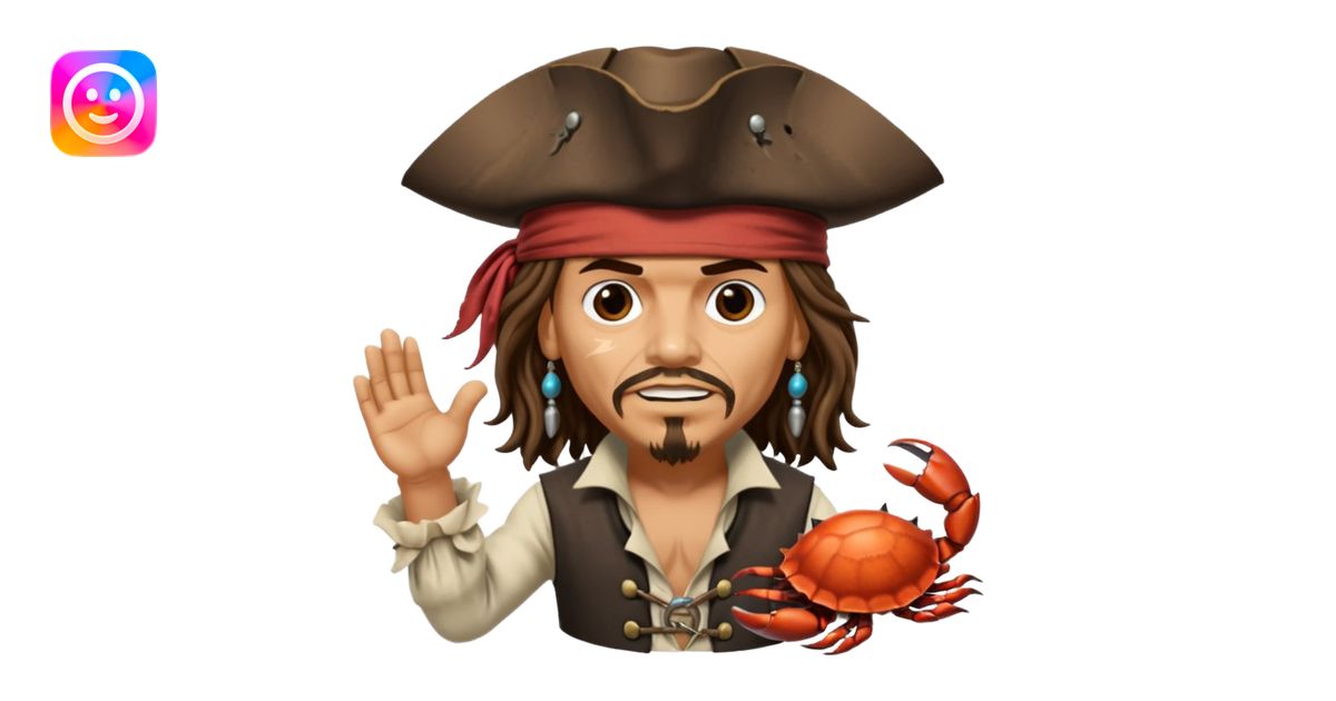 jack sparrow from the film pirates of the caribbean, shooo-ing the ...