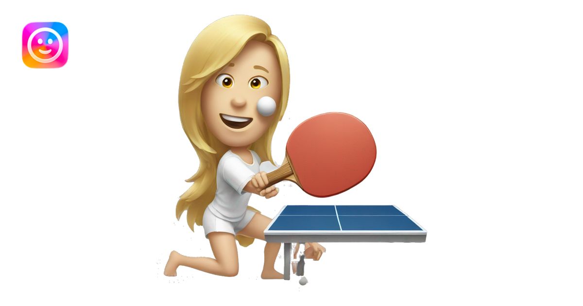 table tennis emoji | AI Emoji Generator