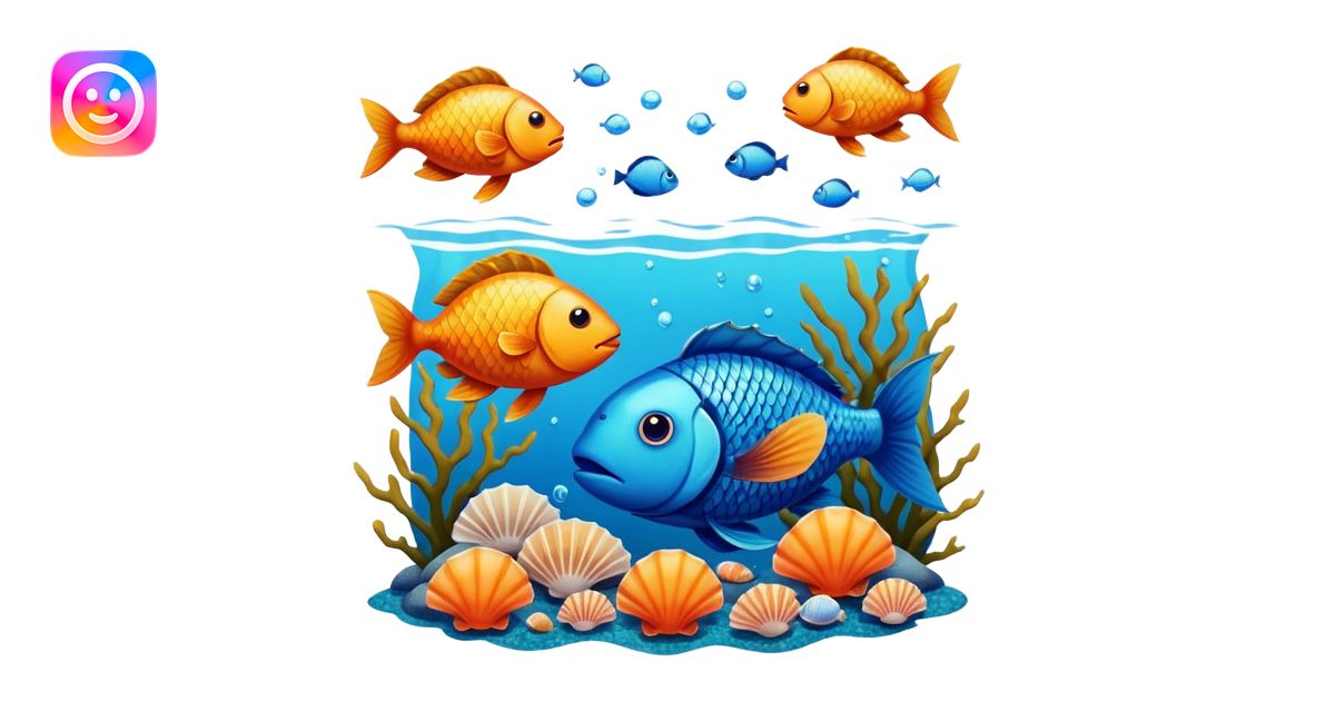 fish and crabs emoji | AI Emoji Generator