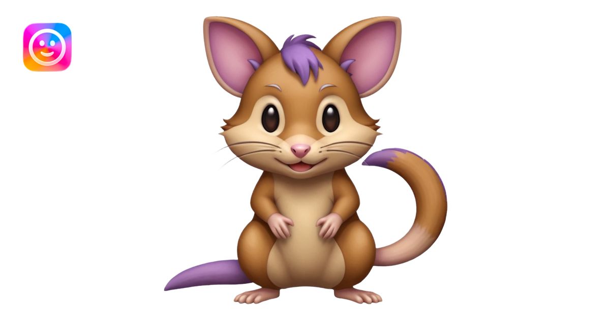 Rattata emoji | AI Emoji Generator