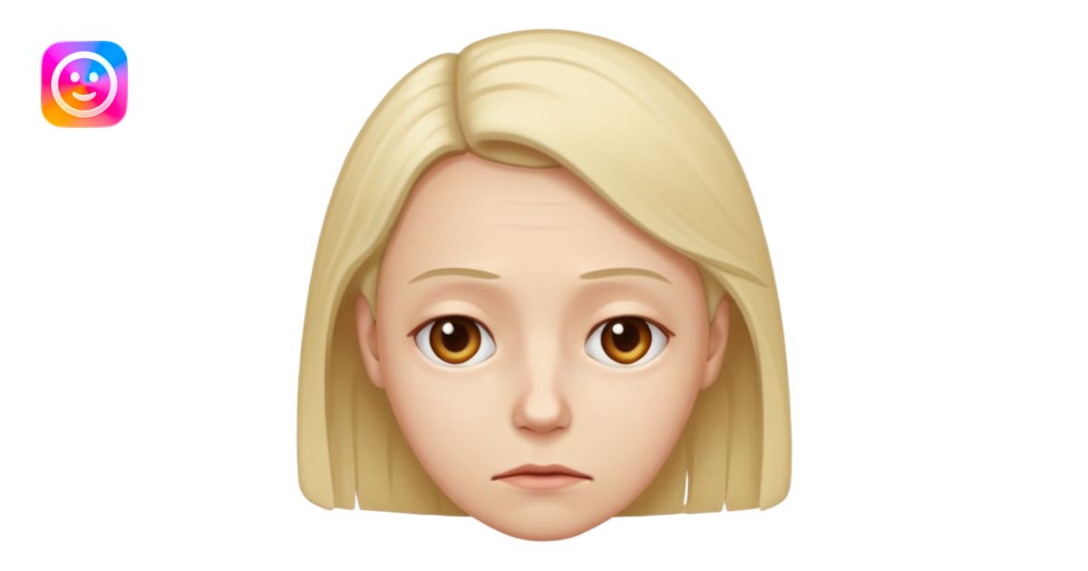 hair thin feeling bad emoji | AI Emoji Generator