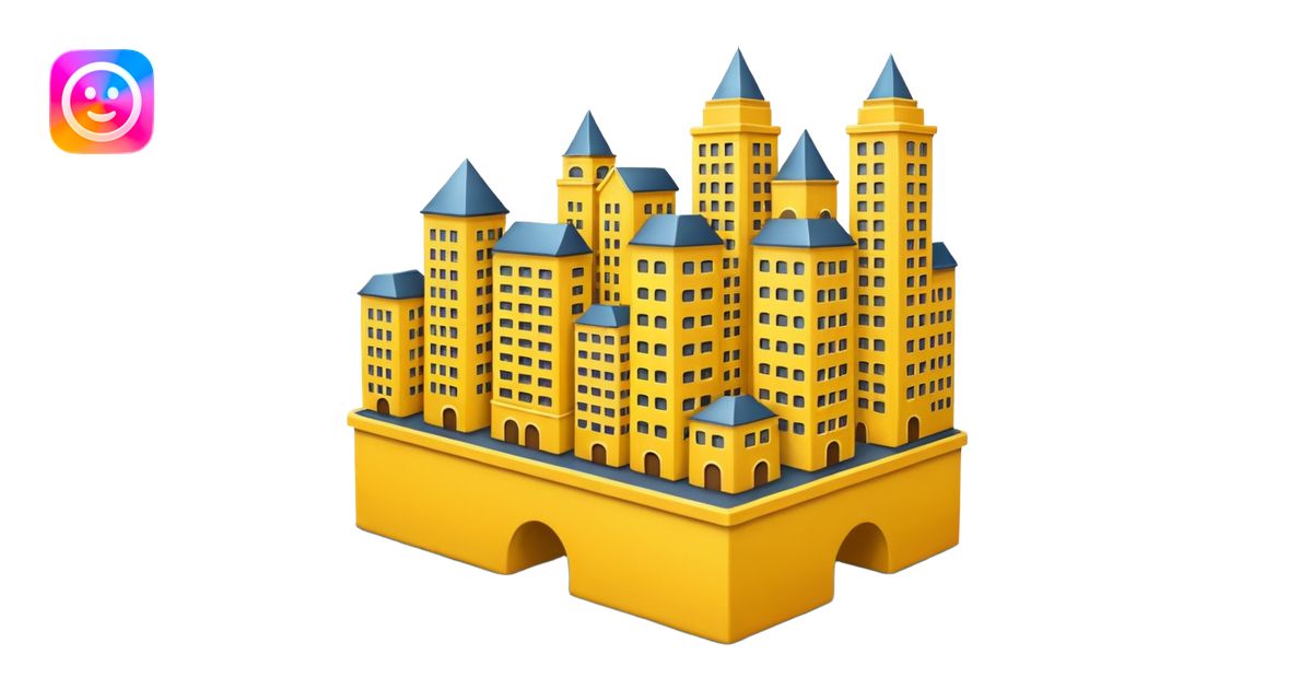 city emoji png emoji | AI Emoji Generator