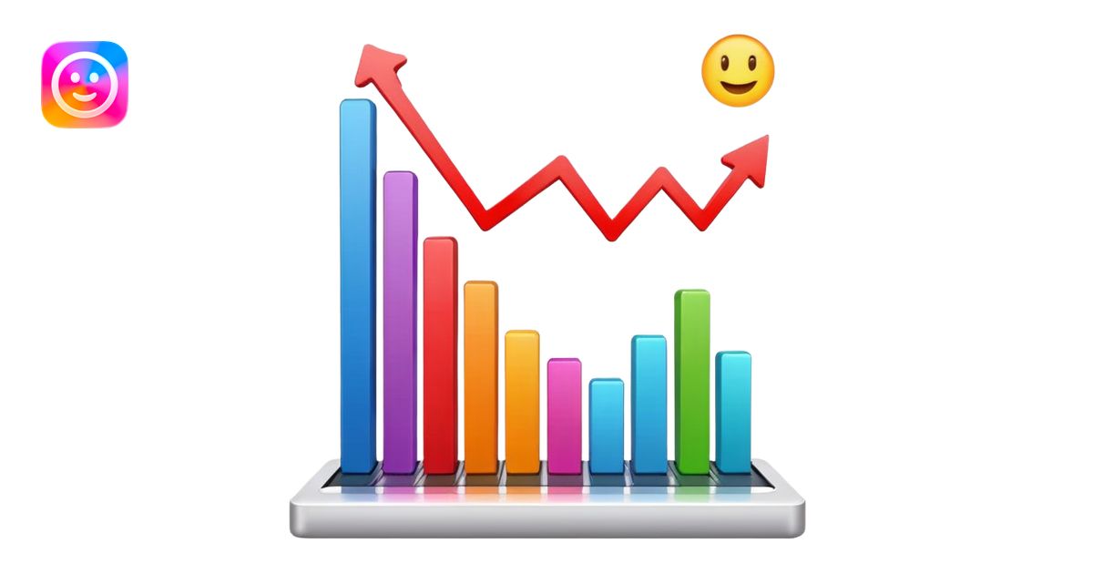sales up emoji | AI Emoji Generator