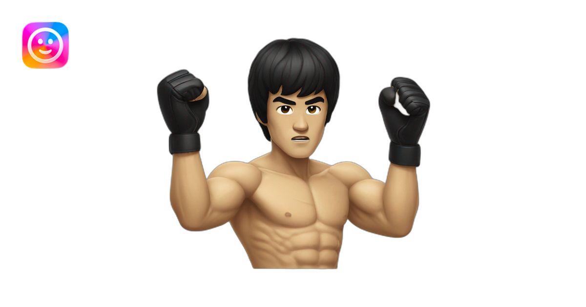 Bruce lee emoji | AI Emoji Generator