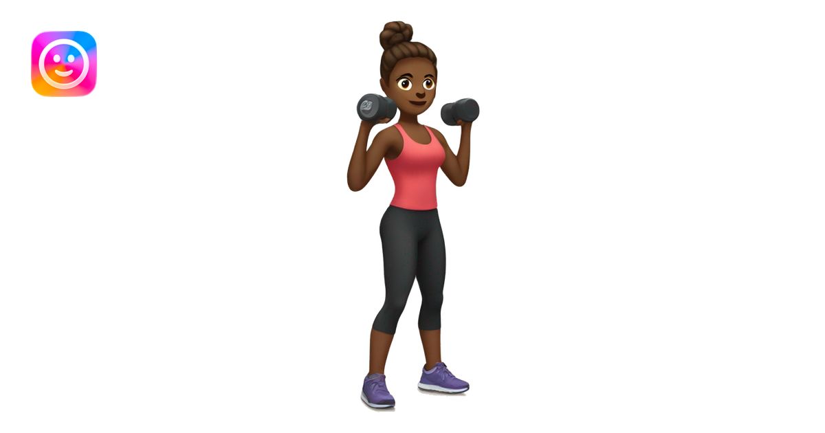 Gym workout emoji | AI Emoji Generator
