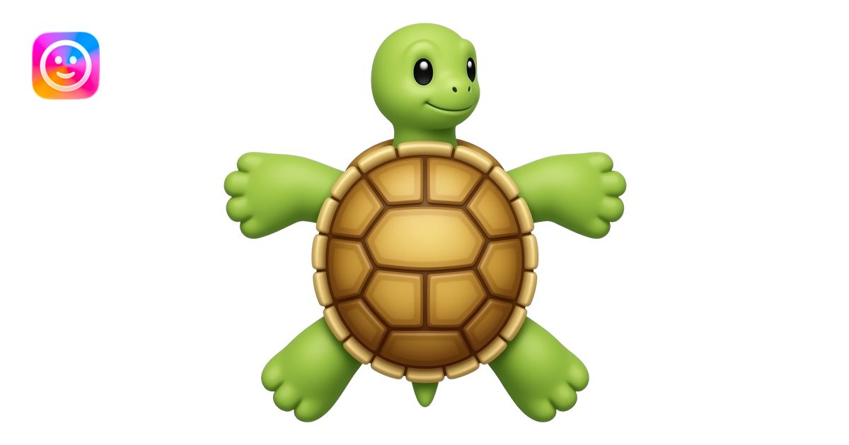 Turtle emoji | AI Emoji Generator