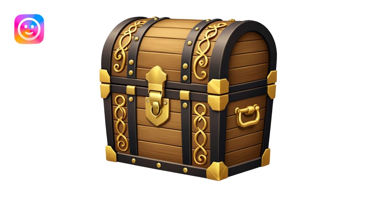 Treasure chest emoji | AI Emoji Generator