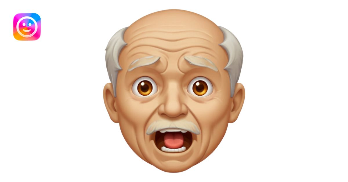 old shout emoji | AI Emoji Generator