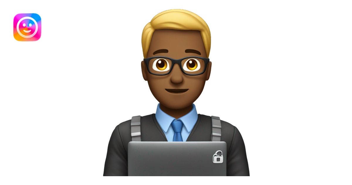 a man coding with passion emoji | AI Emoji Generator