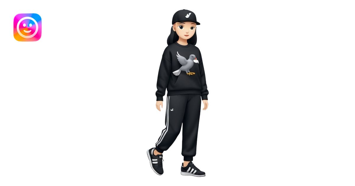 Crea Un Emoji Con Cuerpo Completo Y Una Gorra De Nike Unos Zapatos ...