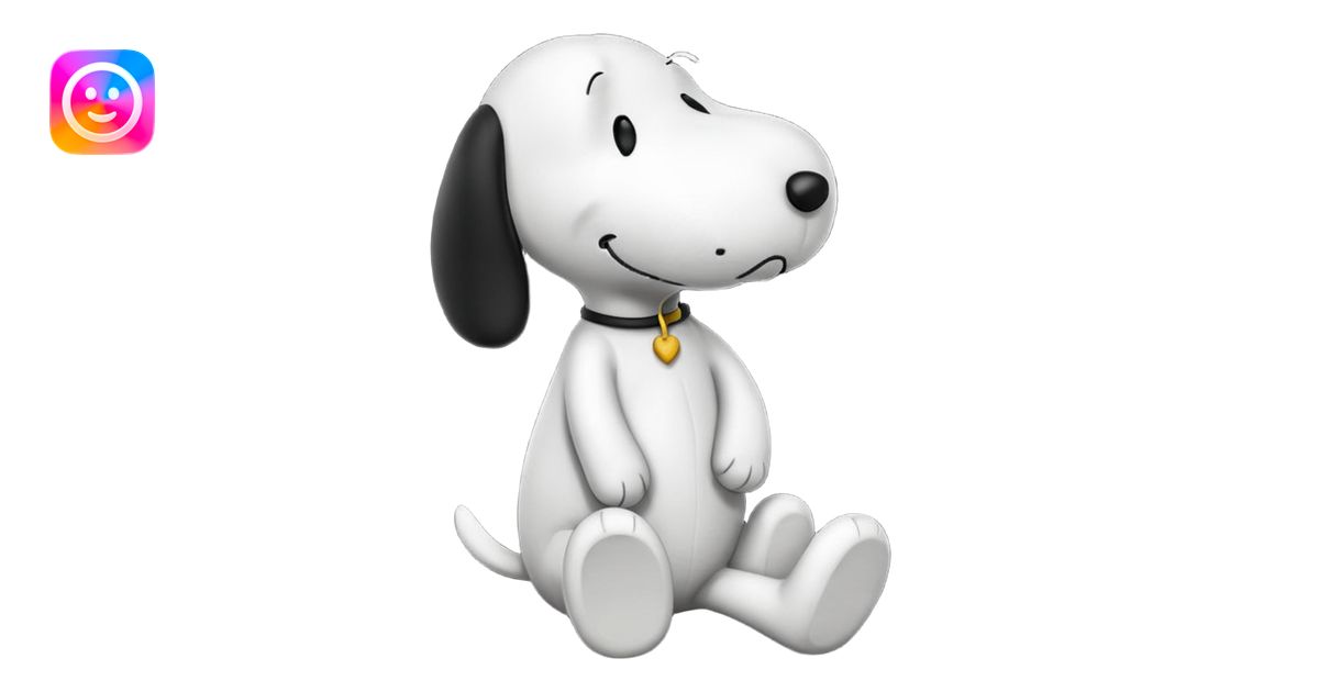 Snoopy acostado llorando emoji | AI Emoji Generator