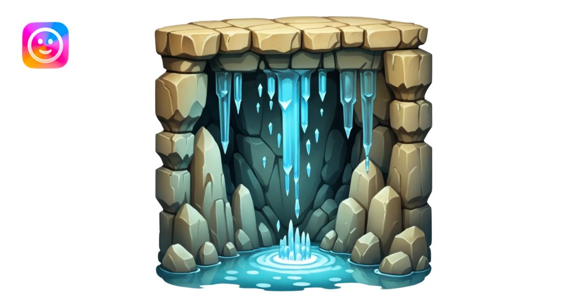 City cave emoji | AI Emoji Generator