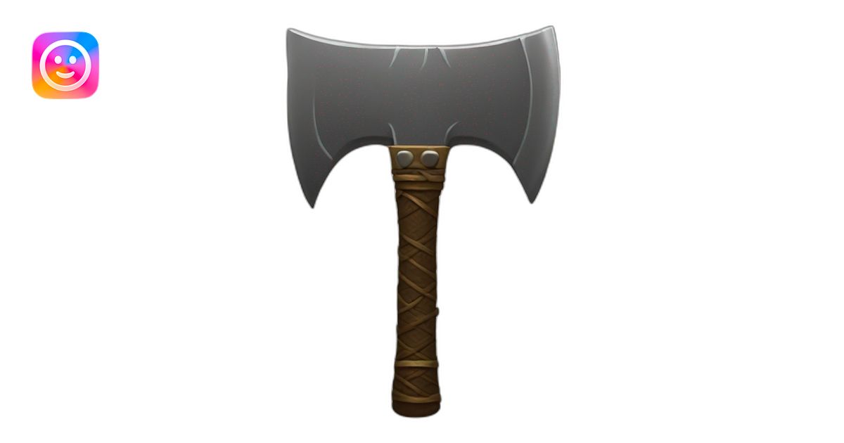 warrior dwarf axe emoji | AI Emoji Generator