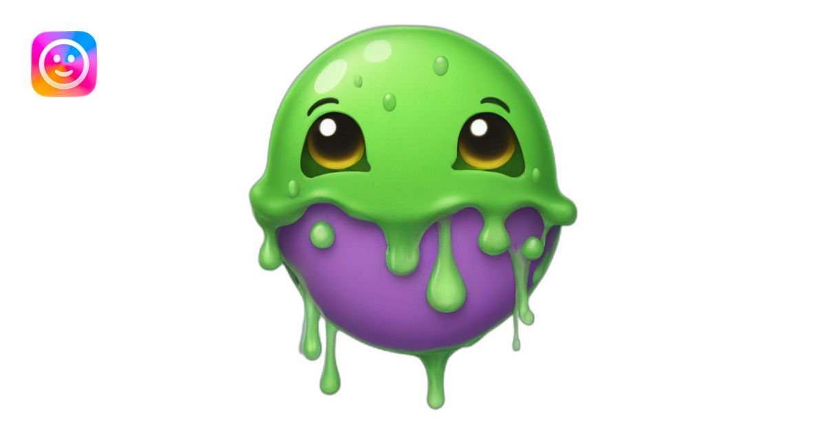 slime emoji | AI Emoji Generator
