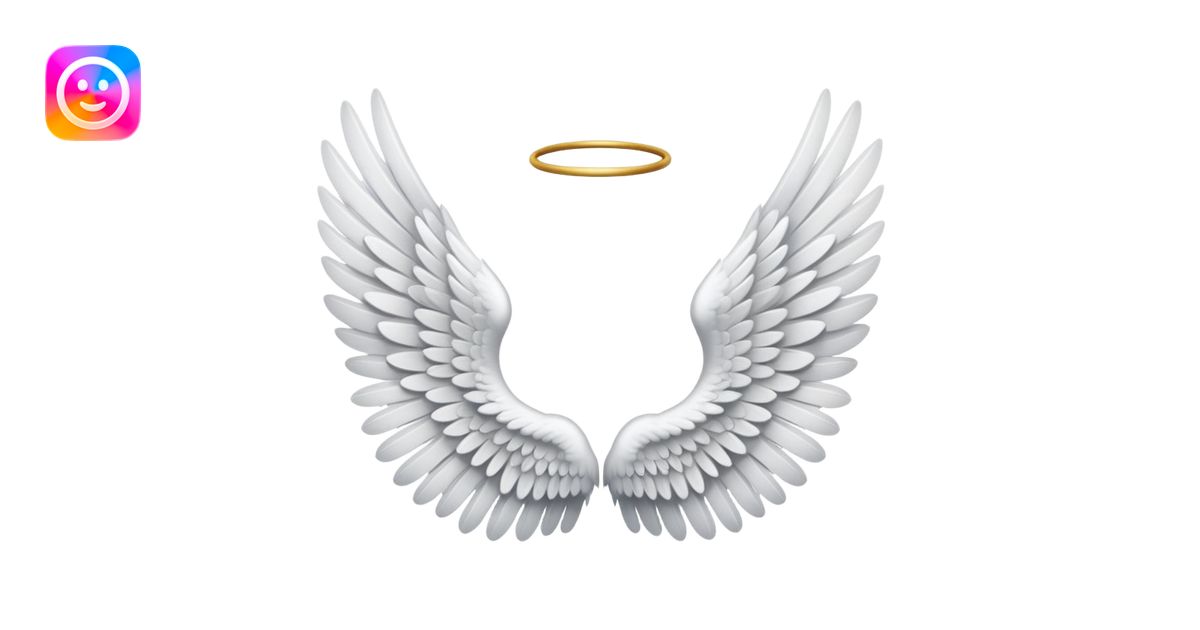 angel wings emoji | AI Emoji Generator