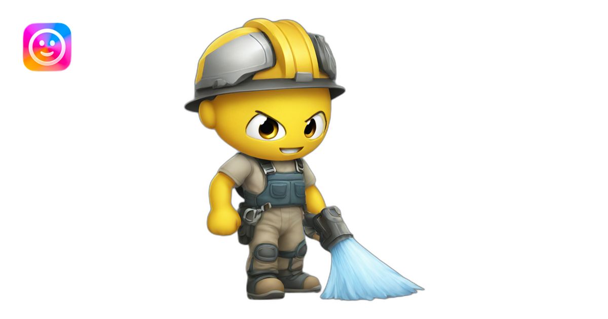 dust buster emoji | AI Emoji Generator
