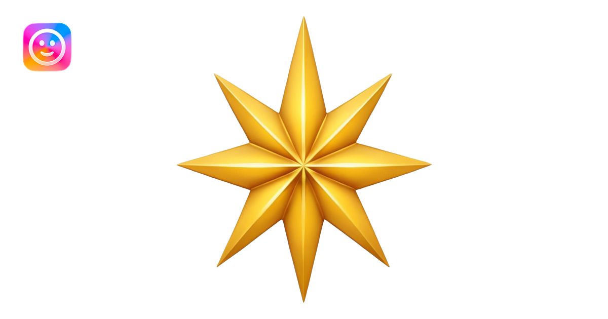 One star emoji | AI Emoji Generator