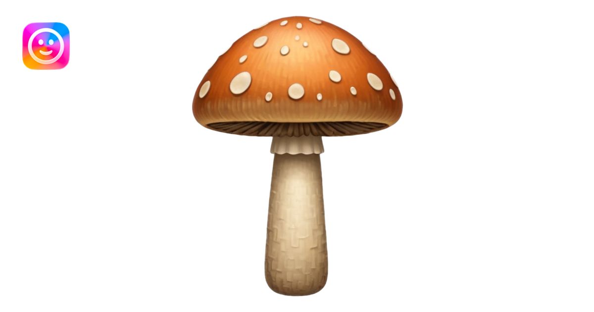 mushroom emoji | AI Emoji Generator