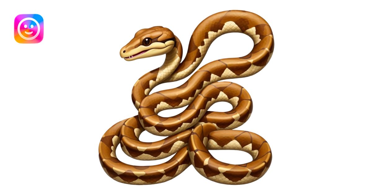 boa constrictor emoji | AI Emoji Generator