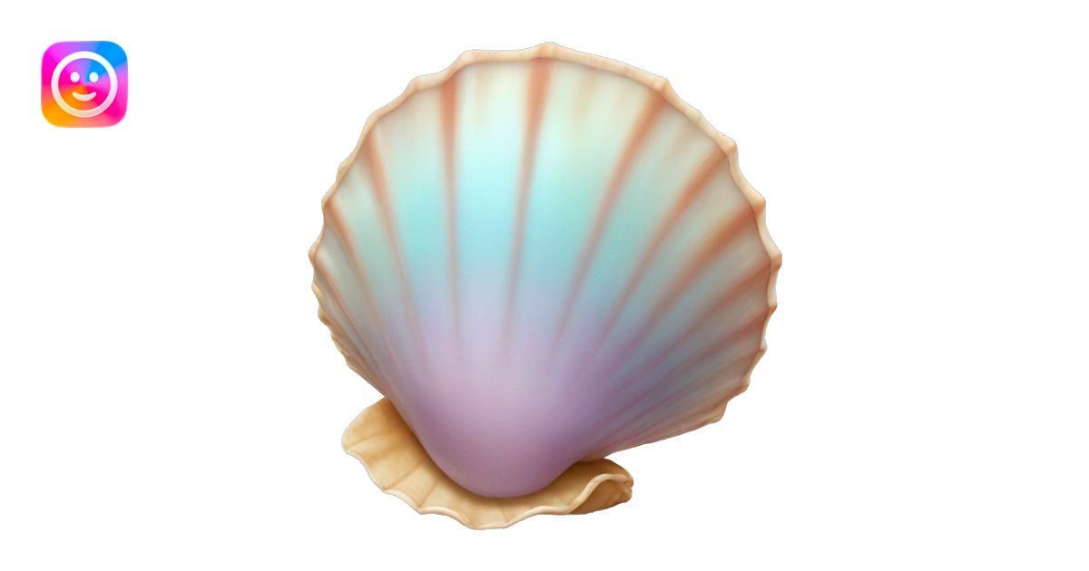 rare pastel shell emoji | AI Emoji Generator