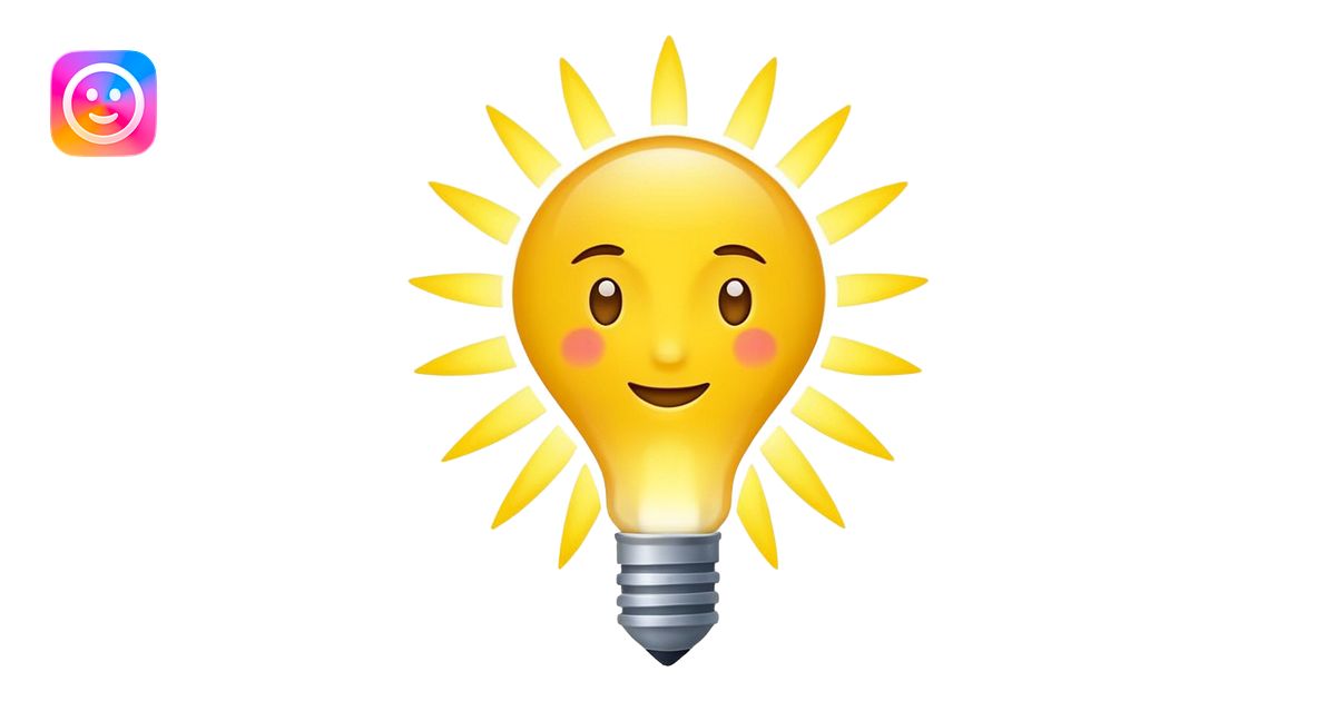 ray of light emoji | AI Emoji Generator